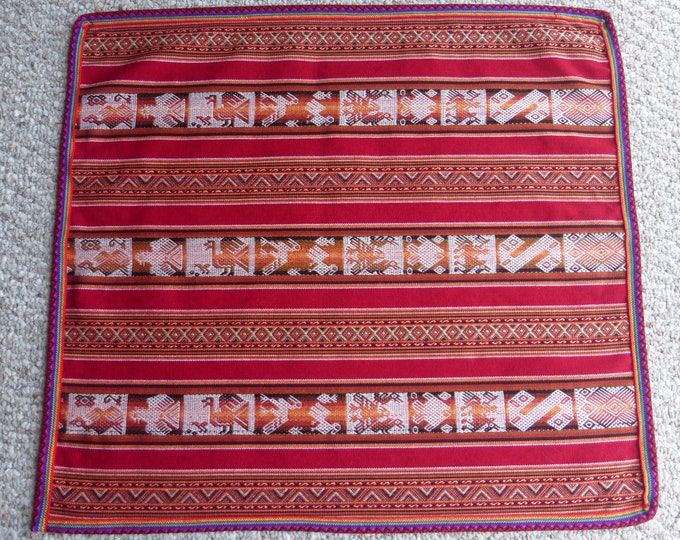 Andean Altar Cloth - Peruvian Andean Fabric - Mesa Altar- Ceremonial ...