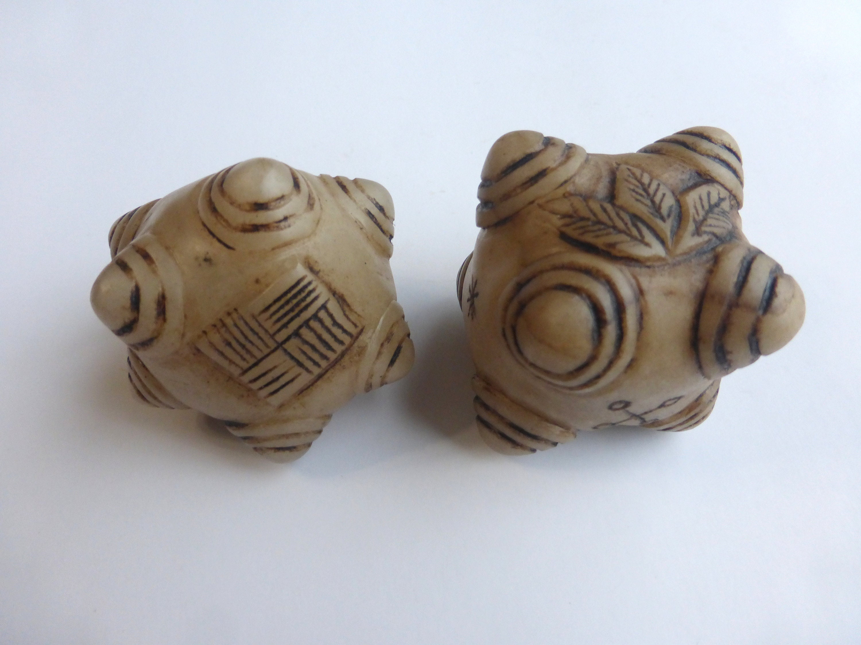 Chumpi Stones Hand-carved Peruvian Shaman Ceremonial 5 Stone Set - 8 to ...