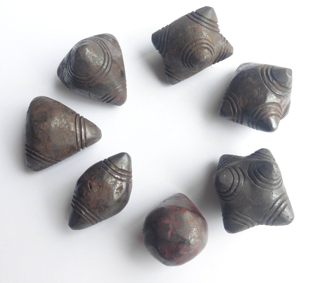 Jiwaya Chumpi Stones Peruvian Shaman Ceremonial 7 Point Set - Etsy