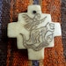 Peruvian Andean Inca Cross Chacana Pendant - Hand-carved on Alabaster ...