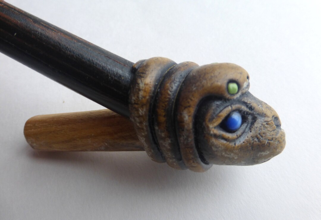 Peruvian Shamanic Snuff Kuripé for Rapé Made With Chonta Wood - Etsy