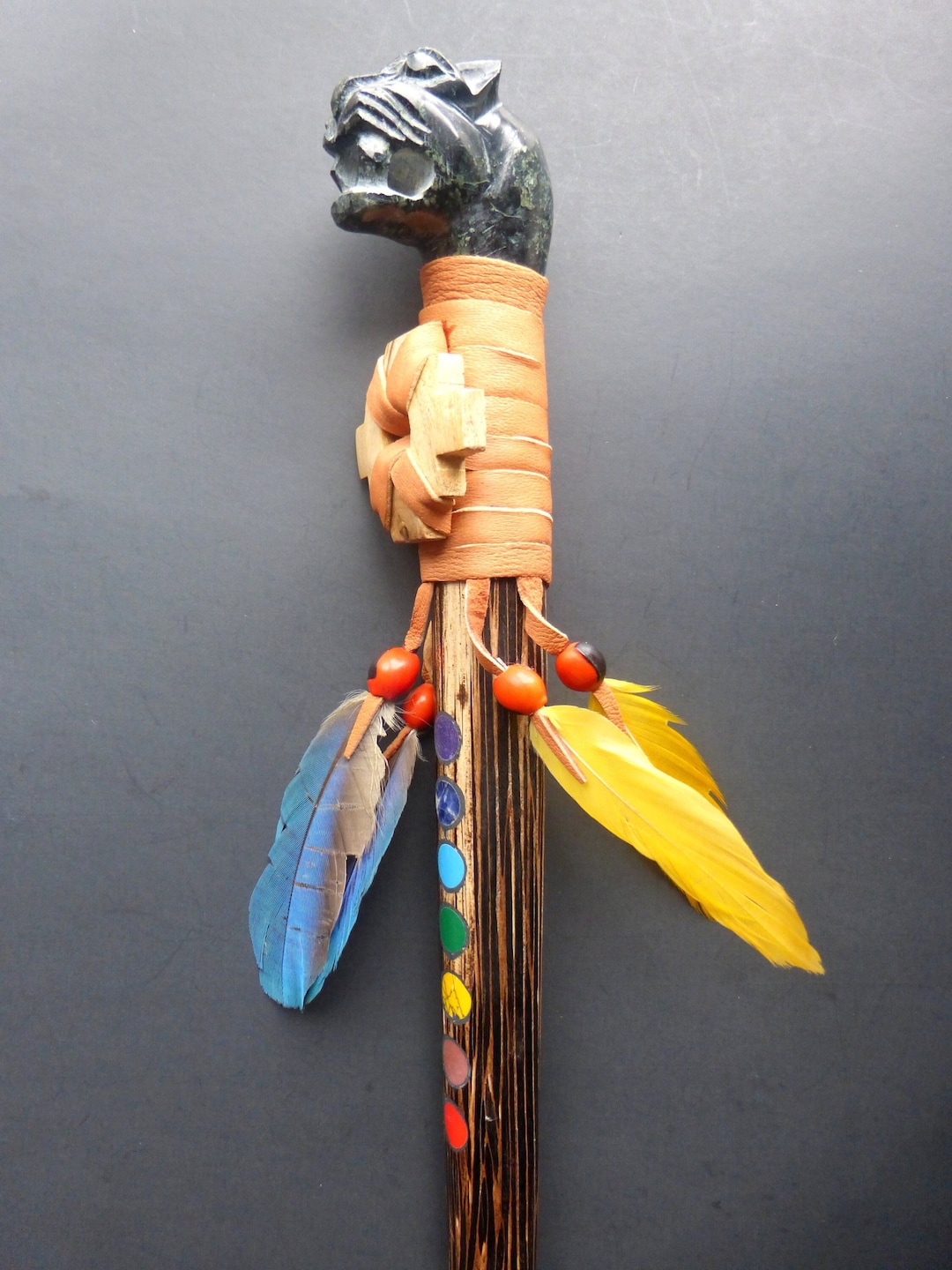 Peruvian Andean Shaman Baculo Power Staff - Etsy