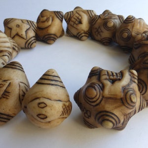 Chumpi Stones Peruvian Shaman Ceremonial 12 Point Set - 1 to 12 Apus ...