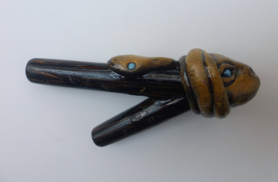 Peruvian Shamanic Snuff Kuripé, Hand-crafted, Made With Chonta Wood - Etsy