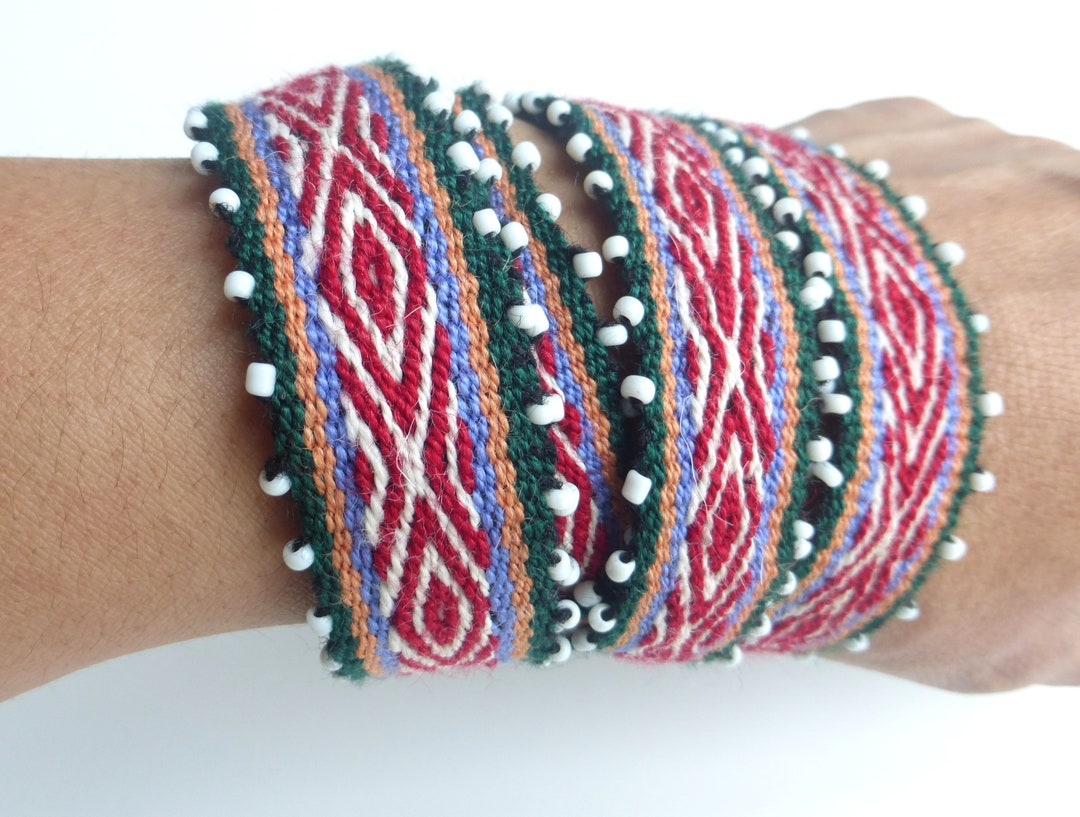 Two Large Peruvian Despacho Ties Andean Mountain Shaman's Tool Woven ...