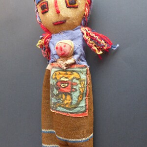 Vintage Large Peruvian Chancay Burial Grave Doll Folk Art - Etsy