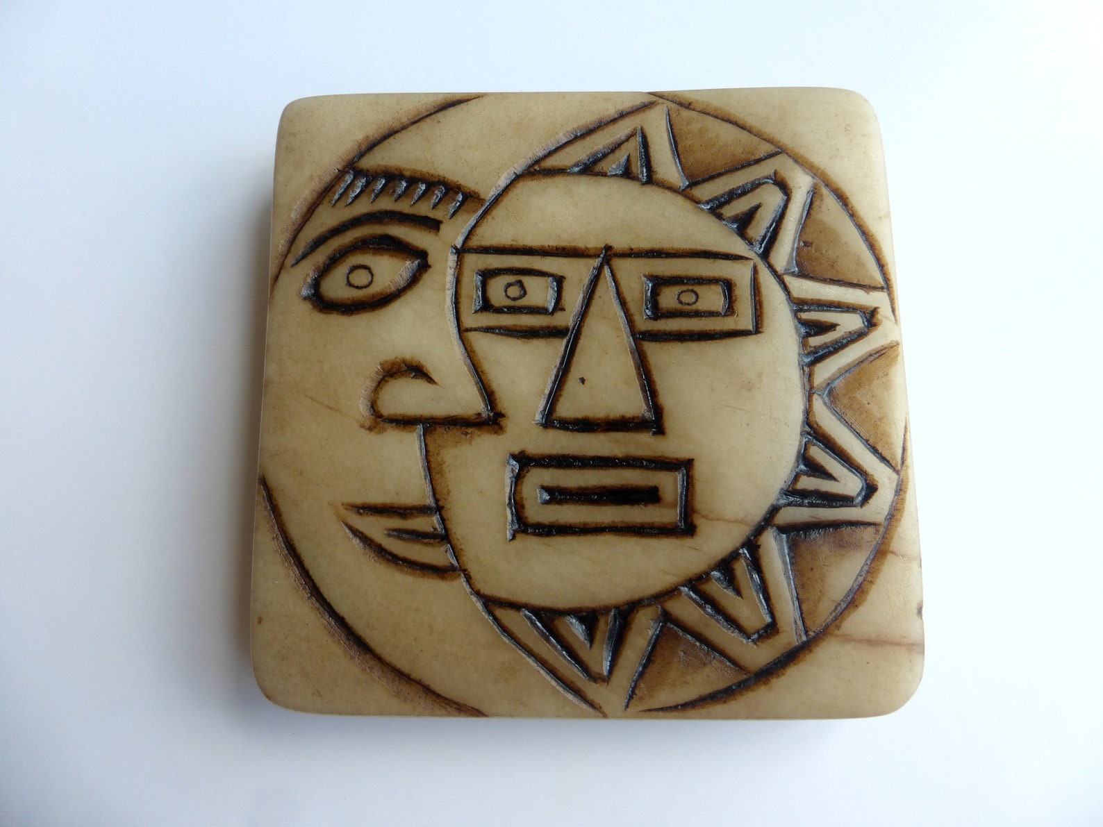 Peruvian Andean Hand-carved Inca's Calendar -caliza Stone- Andean ...
