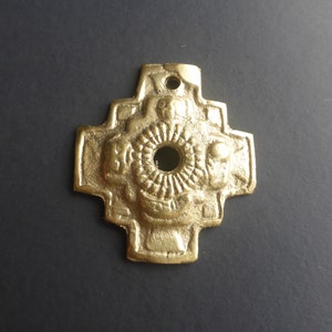Peruvian Andean Inca Cross Chacana Pendant Made of Bronze - Etsy