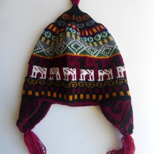 Peruvian Shaman Chullo Hat - Andean Mountain Handmade Hat - Etsy