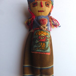 Vintage Large Peruvian Chancay Burial Grave Doll Folk Art - Etsy