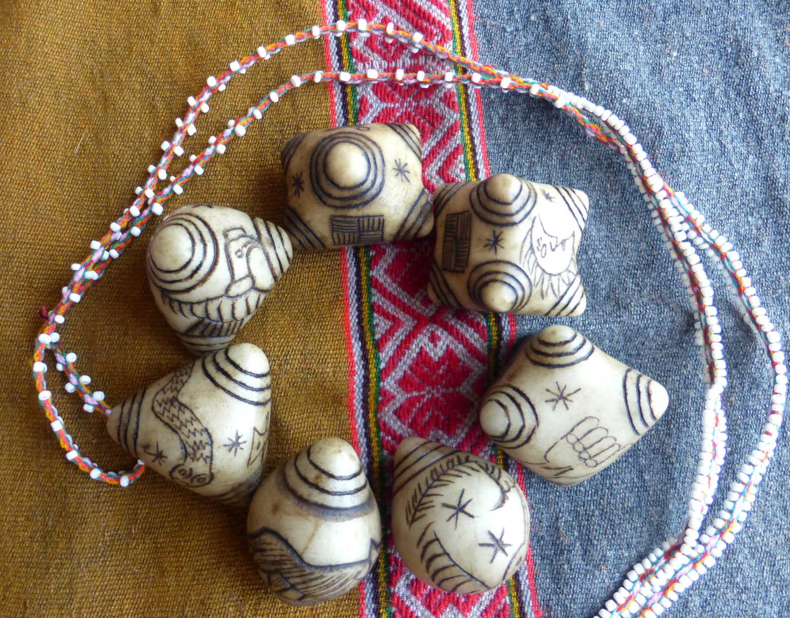 Chumpi Stones Peruvian Shaman Ceremonial 7 Point Set | Etsy