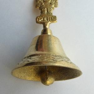 Peruvian Andean Shaman Bell Made in Bronze With Tumi Image - Etsy