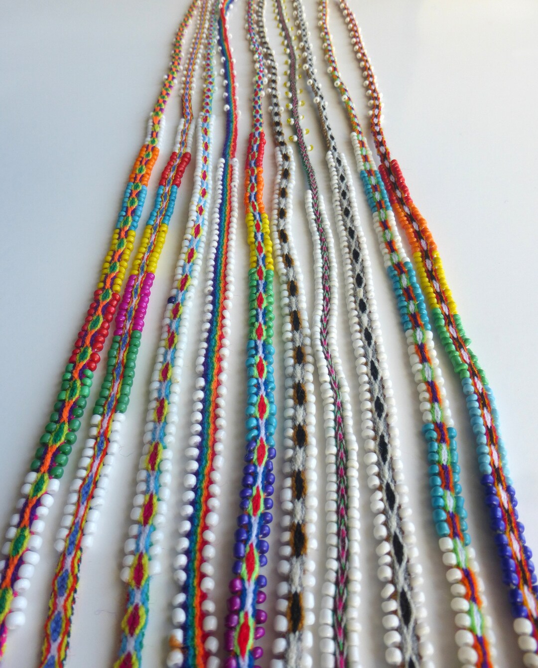 Ten Peruvian Despacho Ties - Andean Mountain Shaman's Tool- Long Ties ...