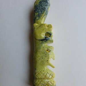 Hand-carved Peruvian Andean Mountain Cosmology - Trilogy Totem - Carved ...