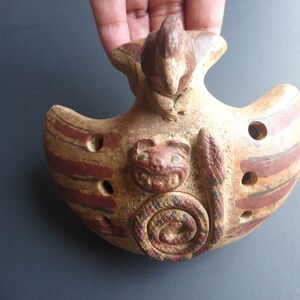 Peruvian Andean Ocarina - Collectible Wind Instrument Made of Clay - Etsy