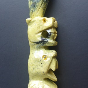 Hand-carved Peruvian Andean Mountain Cosmology - Trilogy Totem - Carved ...