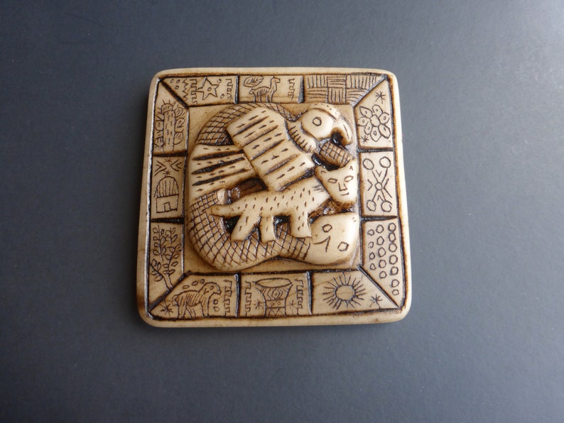 Peruvian Andean Hand-carved Inca's Calendar -caliza Stone- Andean ...