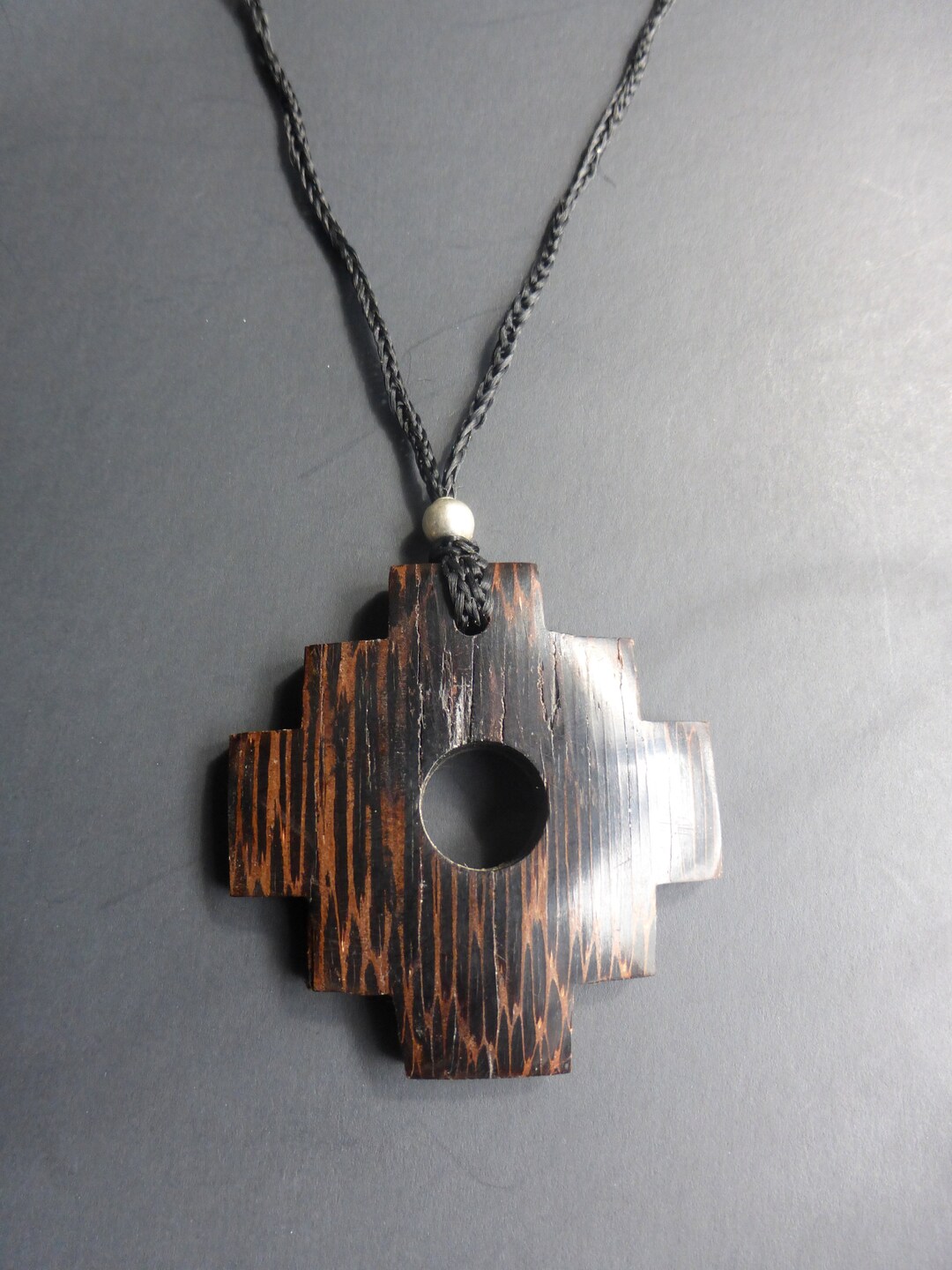 Peruvian Andean Chakana - Inca Cross Necklace - Shaman Cross - Hand ...