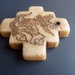Peruvian Andean Inca Cross Chacana Pendant - Hand-carved on Alabaster ...