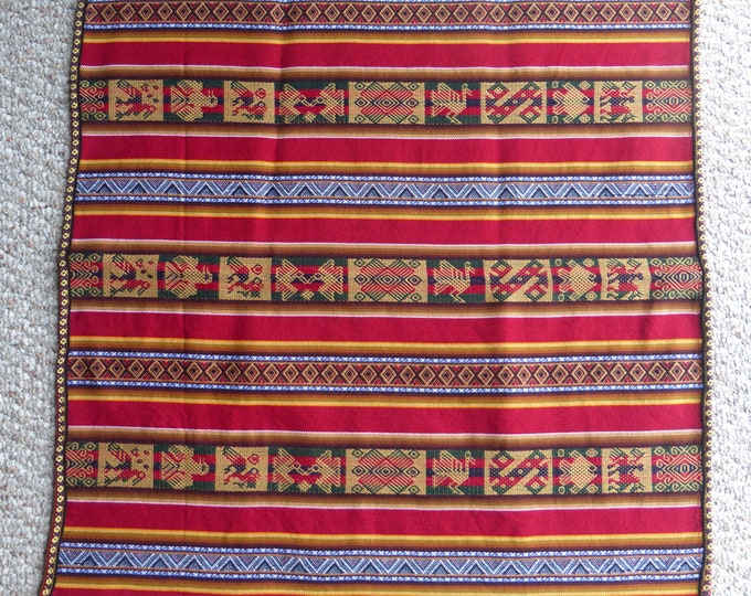 Andean Altar Cloth Peruvian Andean Fabric Mesa Altar Ceremonial Cloth ...