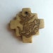 Peruvian Andean Inca Cross Chacana Pendant - Hand-carved on Alabaster ...