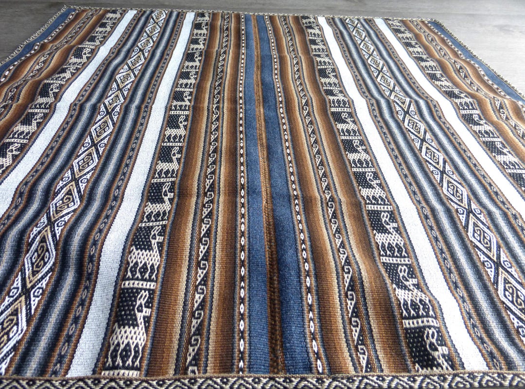 Peruvian Handwoven Aguayo Mesa Cloth - Andean Mountain Textile - 30 X ...