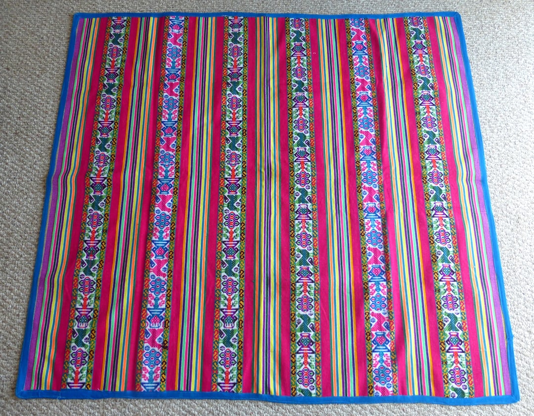 Andean Mountain Textile - Peruvian Aguayo Table Cloth - Mastana - Etsy