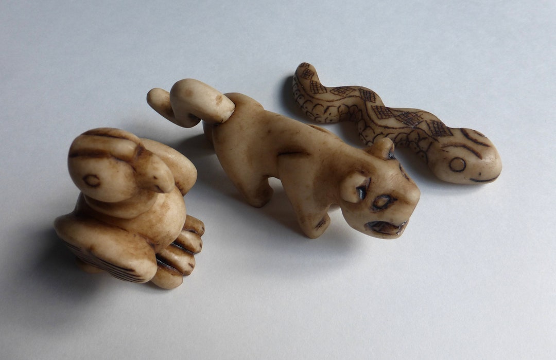 Hand Carved Alabaster Stone Andean Trilogy: Condor, Snake, Puma - Etsy