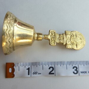 Peruvian Andean Shaman Bell Made in Bronze With Tumi Image - Etsy