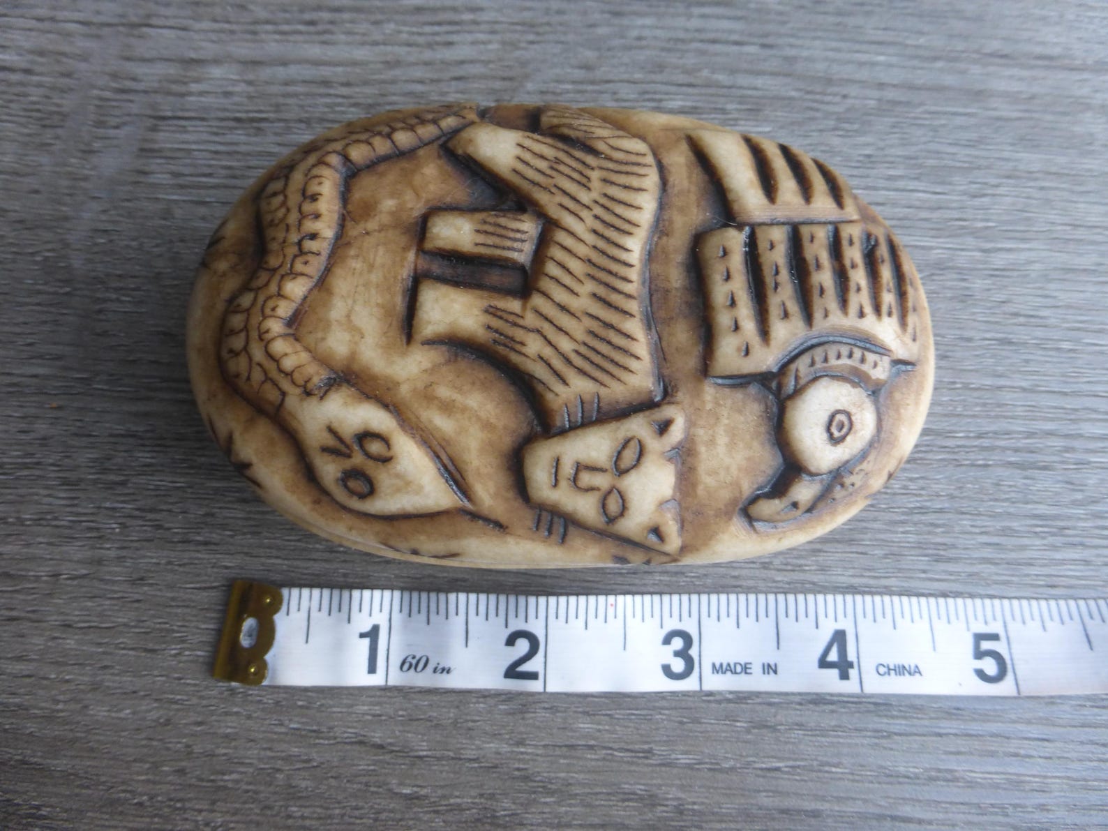 Andean Inca Gods, Inti and Mama Quilla - Carved in Andean Caliza Stone ...