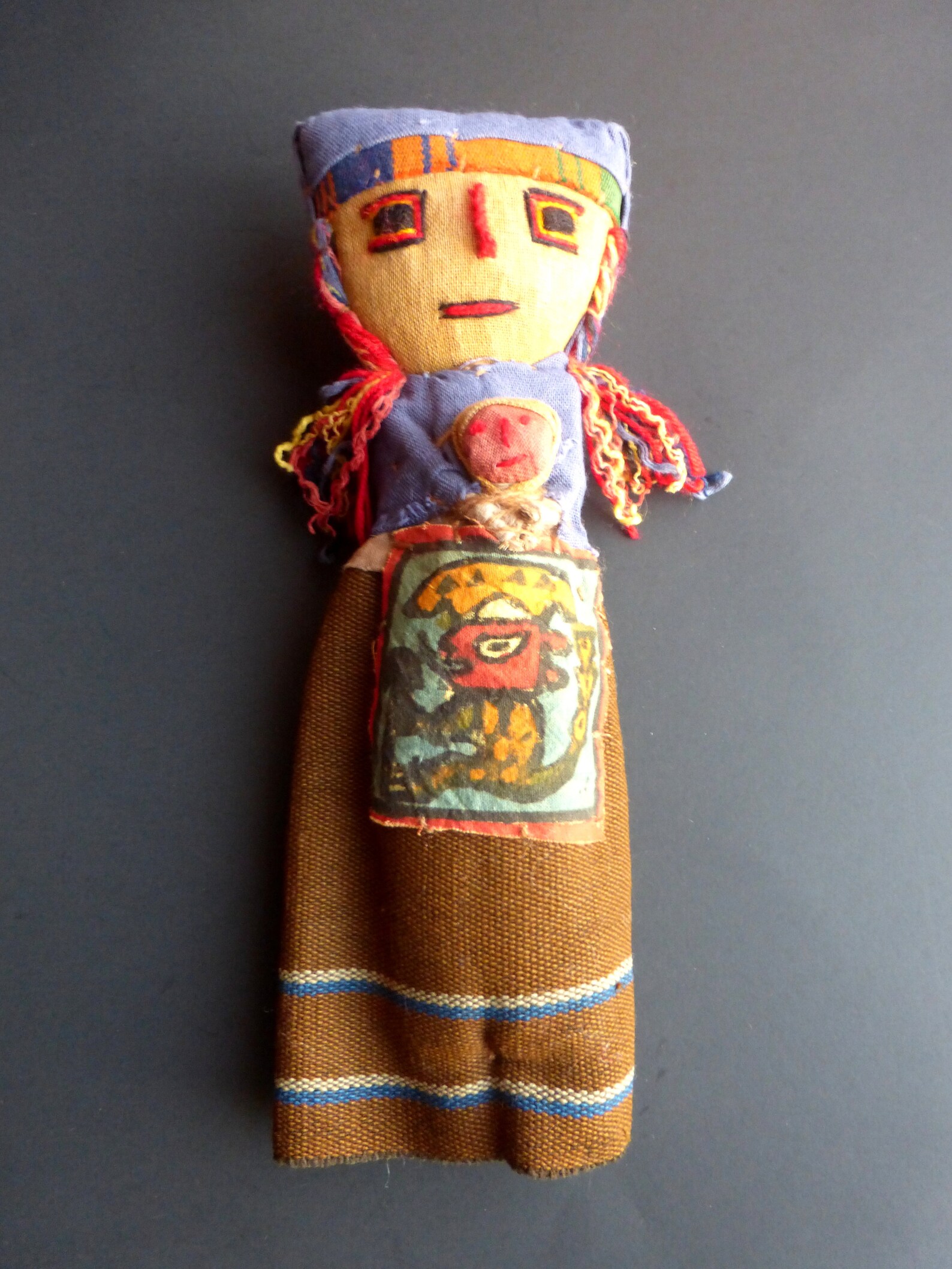 Vintage Large Peruvian Chancay Burial Grave Doll Folk Art - Etsy