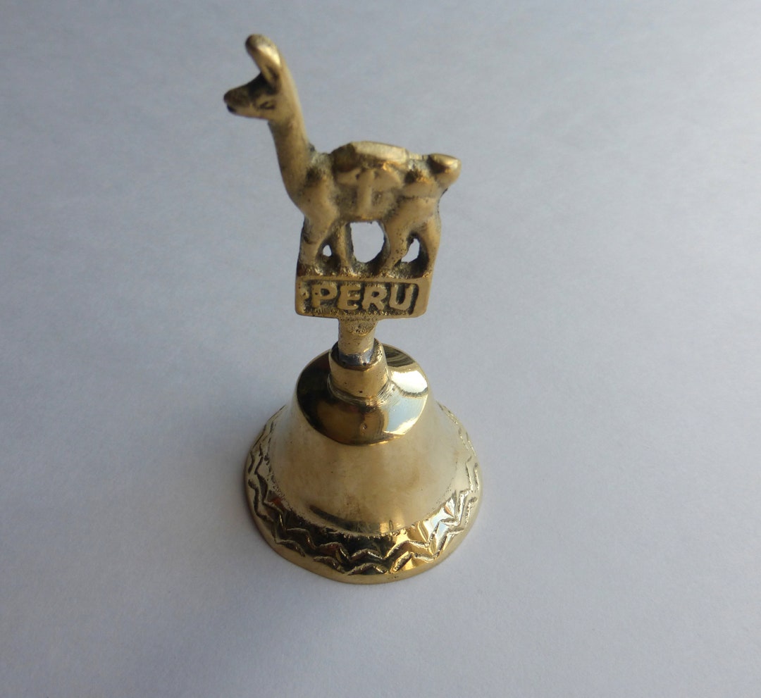 Peruvian Andean Shaman Bell Made in Bronze With Llama - Etsy