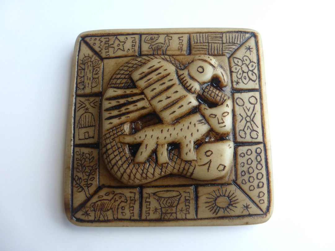 Peruvian Andean Hand-carved Inca's Calendar -caliza Stone- Andean ...