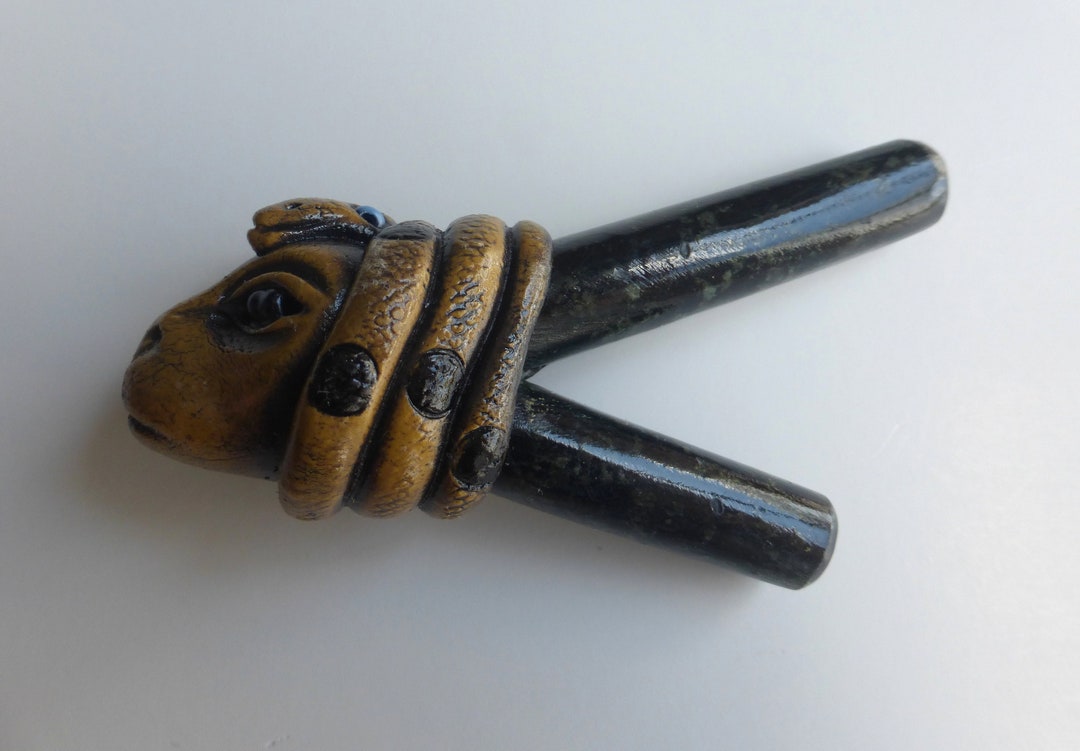 Peruvian Shamanic Snuff Kuripé Hand-crafted made With Machu Picchu ...