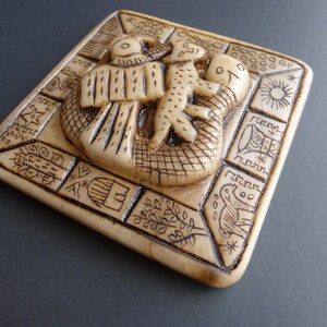 Peruvian Andean Hand-carved Inca's Calendar -caliza Stone- Andean ...