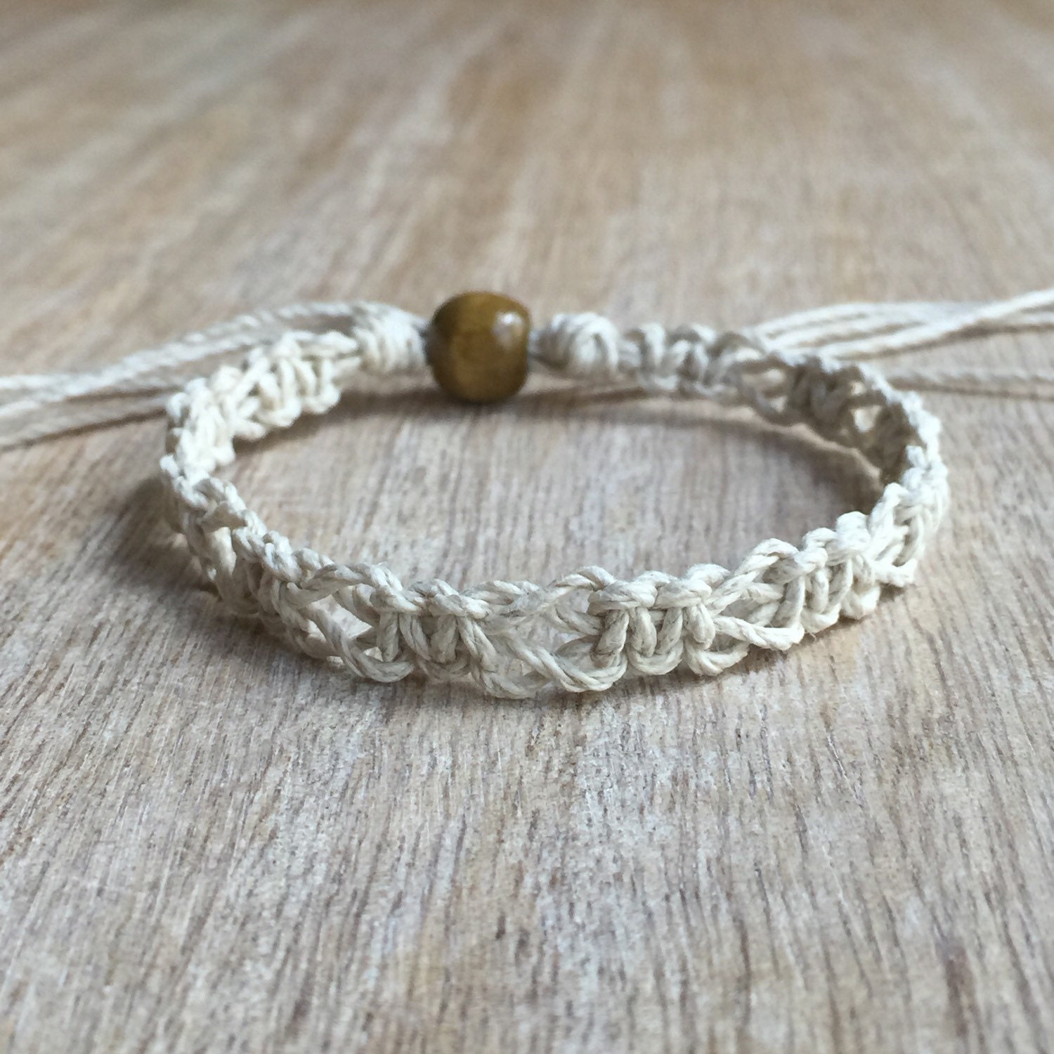Sobe Natural Hemp Anklet Unisex Braided Anklet Macrame - Etsy