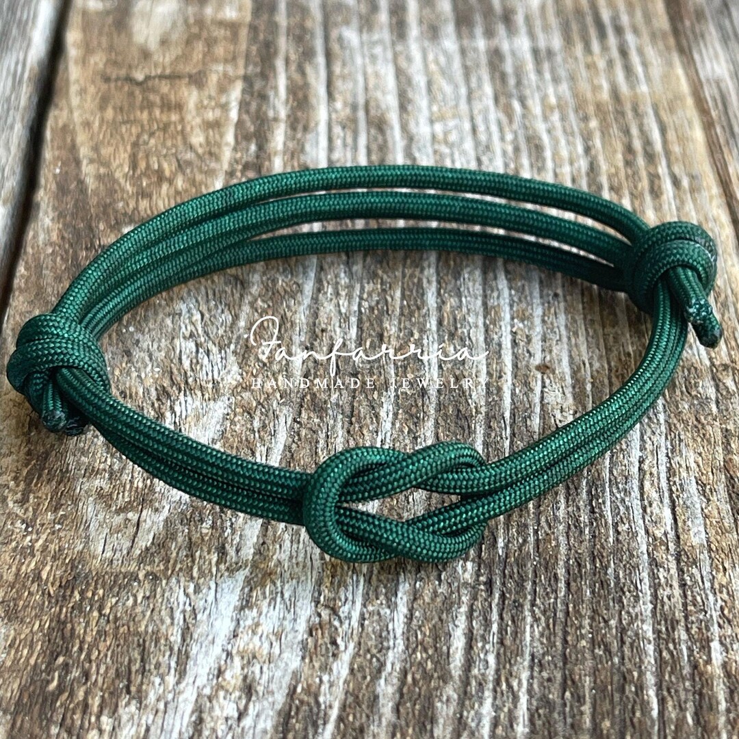 Siesta Key Celtic Knot Green Blue Brown Bracelet Waterproof - Etsy