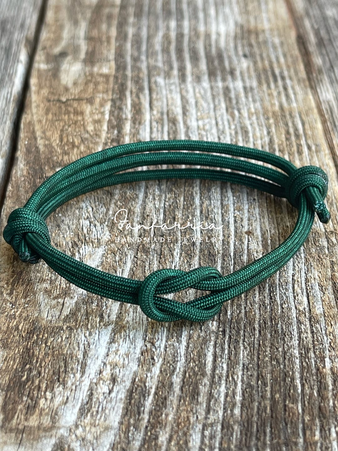 Siesta Key Celtic Knot Green Bracelet, Waterproof - Etsy