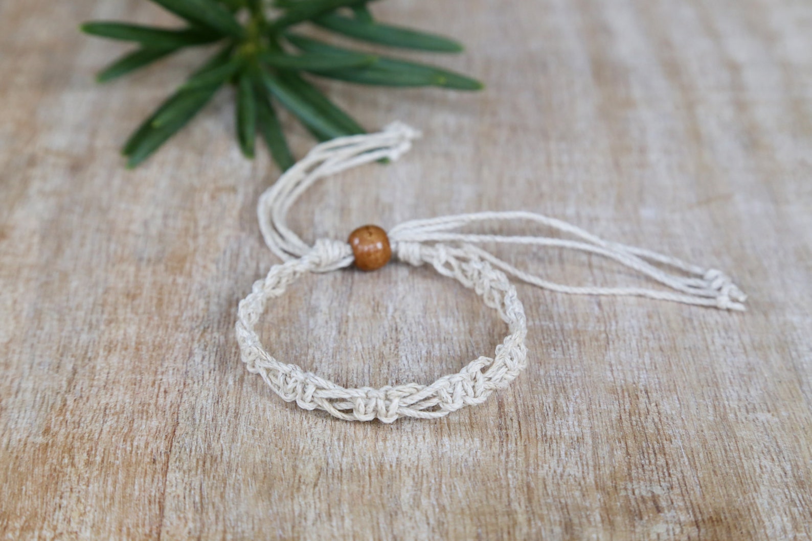 Sobe Natural Hemp Anklet Unisex Braided Anklet Macrame - Etsy