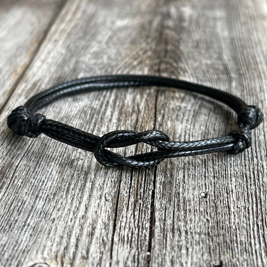 Naples, Simple Bracelet, Celtic Knot, Adjustable, Unisex, Waterproof ...