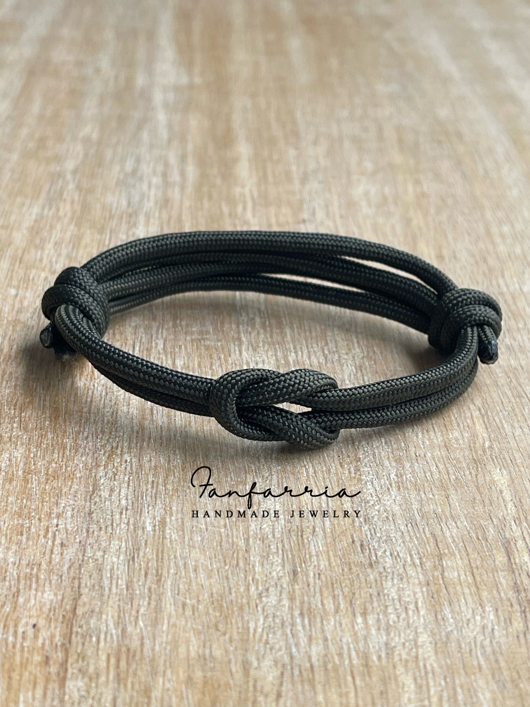 Siesta Key Celtic Knot Olive Bracelet - Etsy