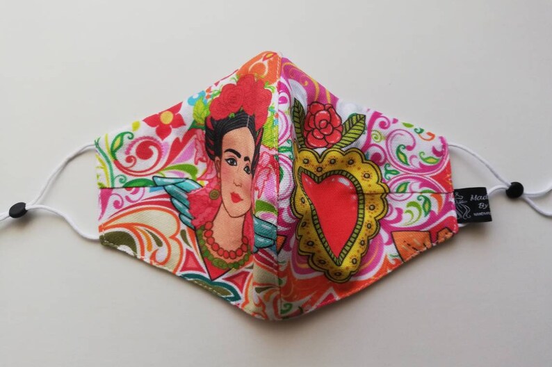 Frida Lover Model Mask Frida face mask Reusable face mask | Etsy