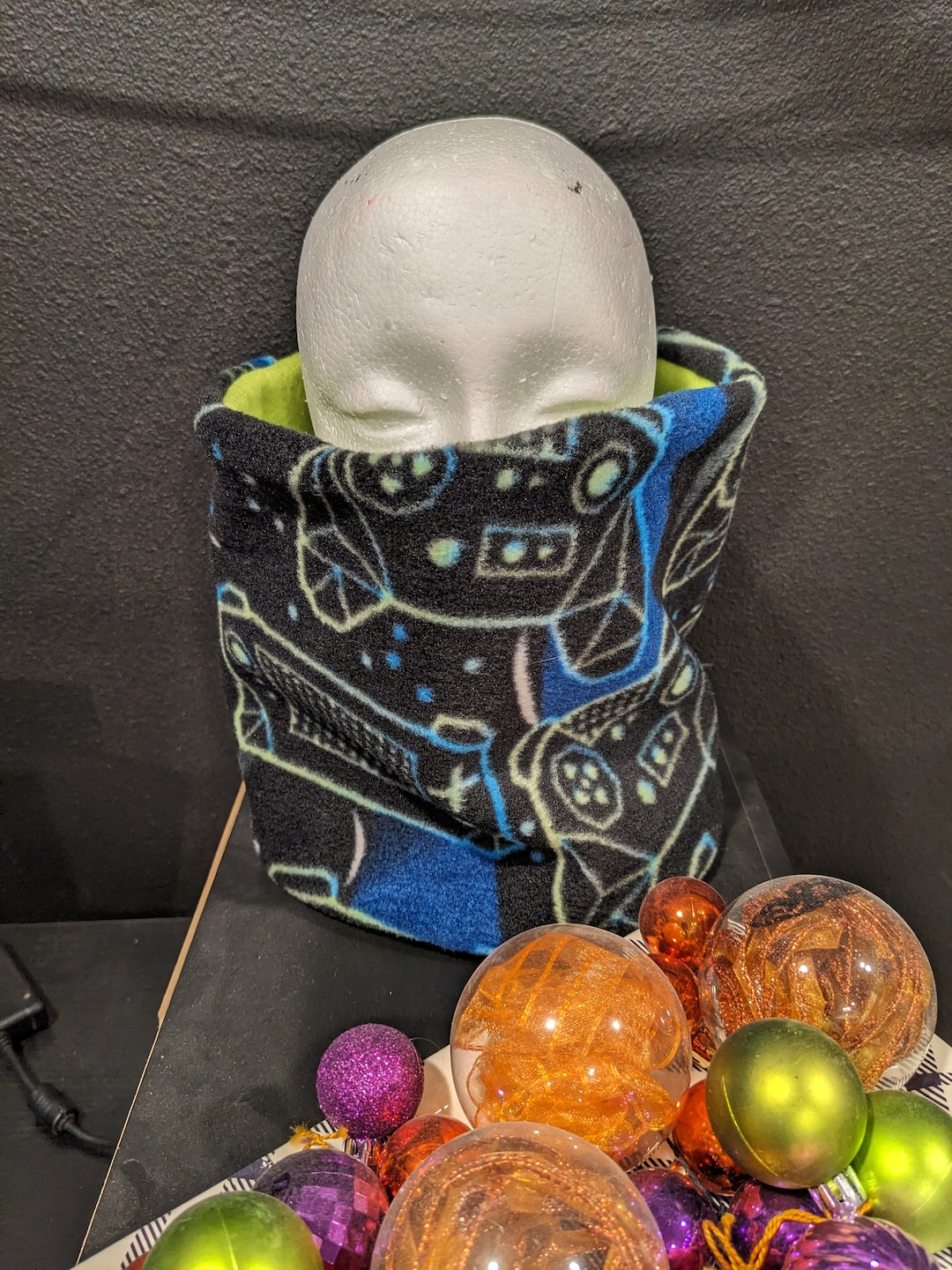 Fleece Neck Warmer Fleece Neck Gaiter Cowl Gamer Fleece - Etsy