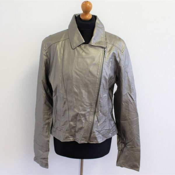 Metallic Bomber Jacket - Etsy