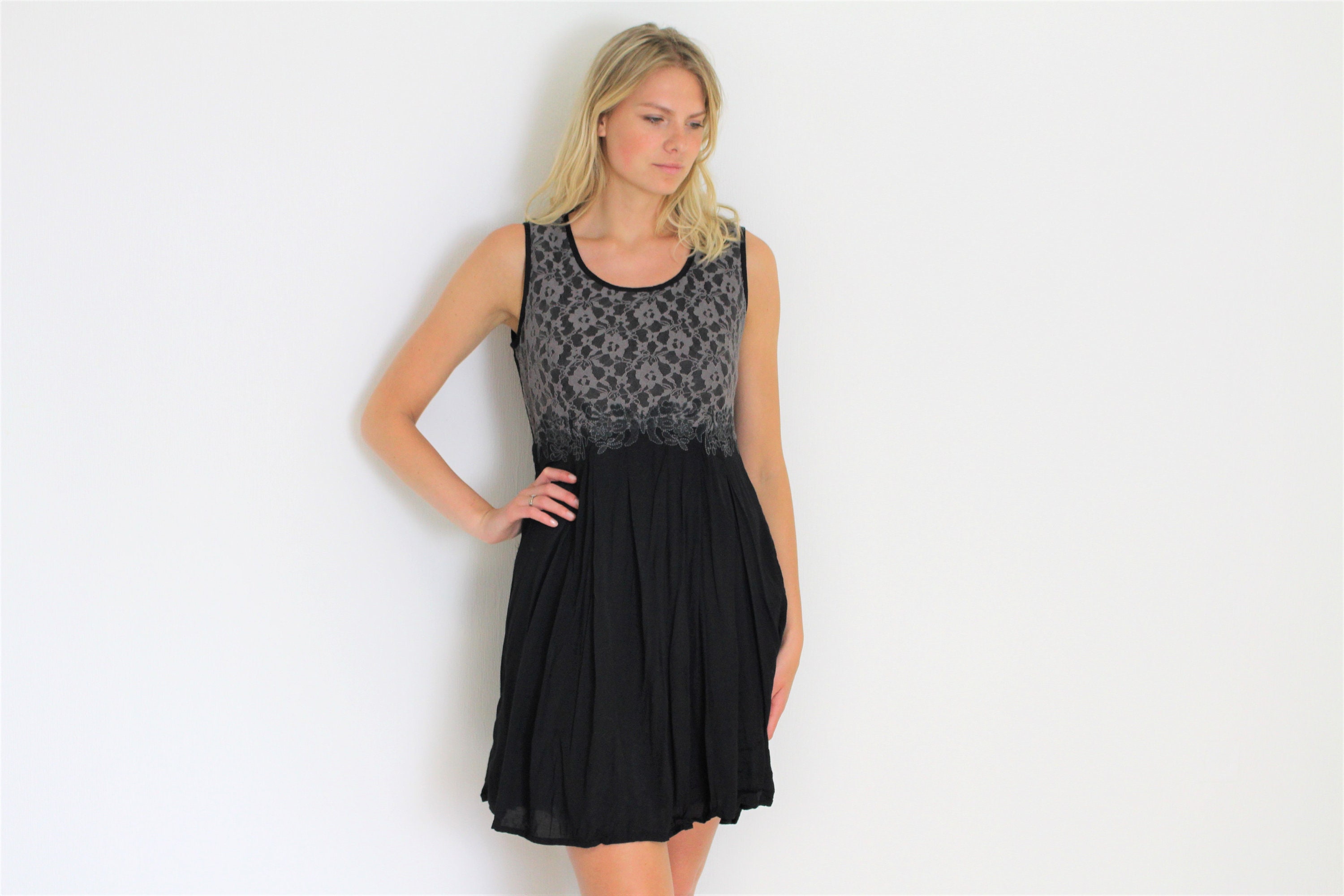 Faith Dress Black Gray Lace Dress Mini Lace Party Dress Medium - Etsy