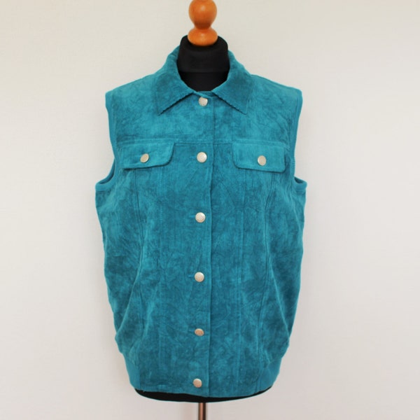 Corduroy Vest - Etsy