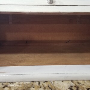 White Wooden Bread Box Farmhouse Charm. Country Cabinet - Etsy