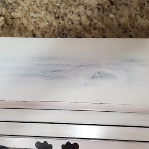 White Wooden Bread Box Farmhouse Charm. Country Cabinet - Etsy