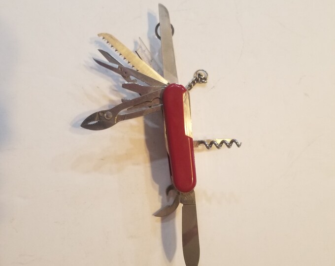 Swiss Army Knife, Knife Multi Tool, Vintage Tool, Vintage Knife, Multi ...