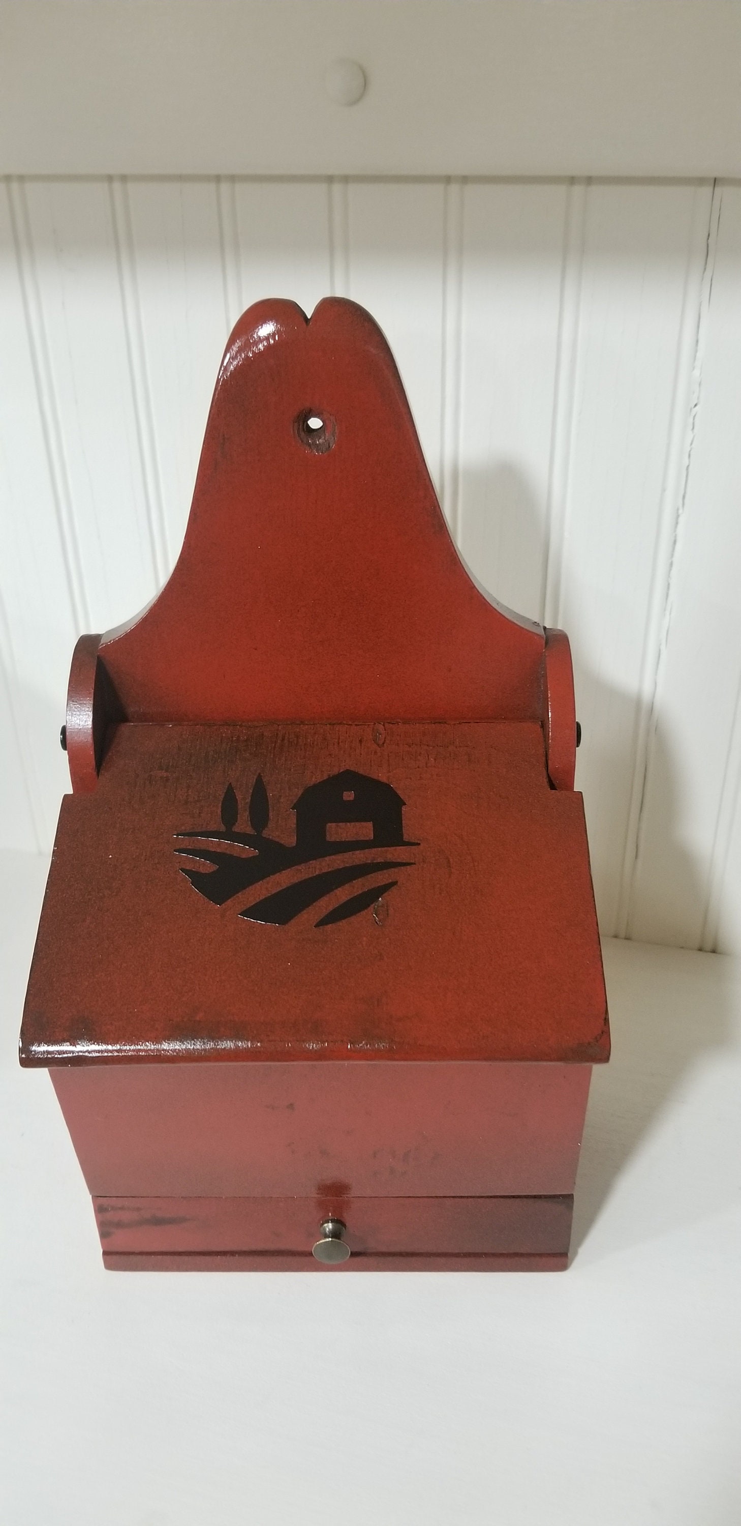 French Salt Box French Country Cottage Farmhouse Charm. - Etsy